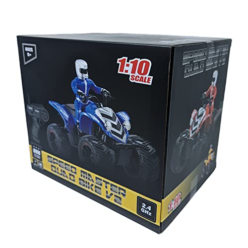 Think Gizmos Remote Control Quad Bike – Super Fun Speed Master Remote Control Toy Quad Bike - Multichannel Remote and Helpful Coloured Stickers for Multiplayer Fun