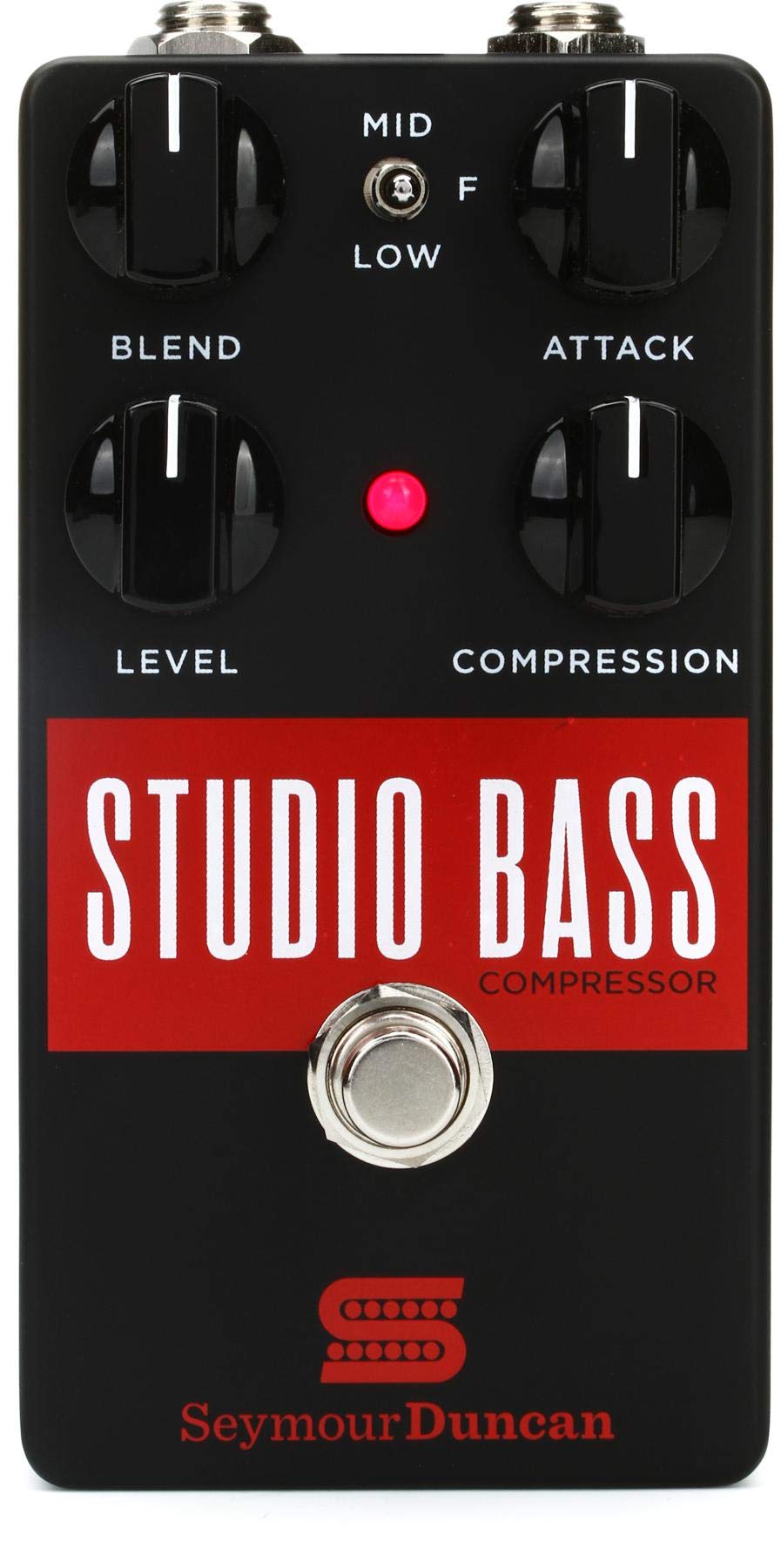 Seymour Duncan Studio Bass Compressor Pedal Bass Compression Effect Pedal