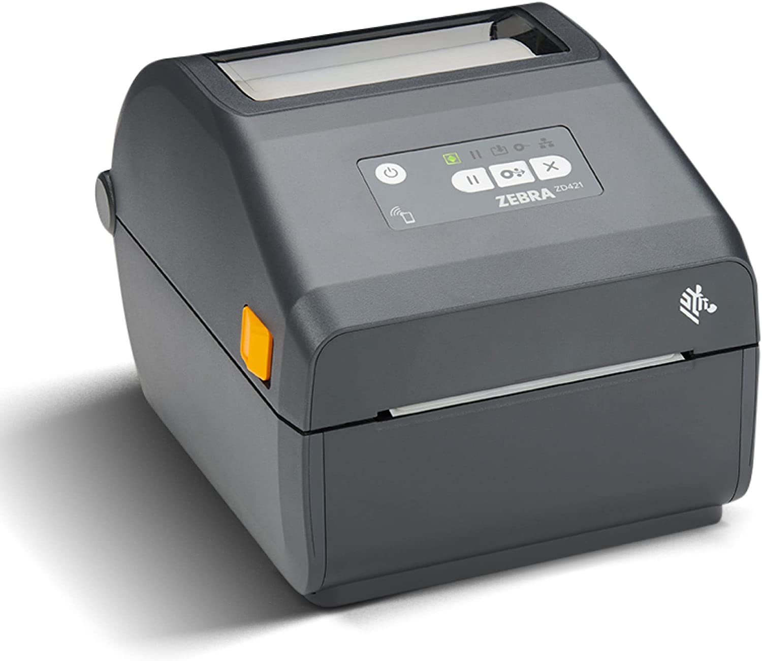 ZEBRA ZD421 Direct Thermal Only Desktop Printer - Bluetooth, Wi-Fi, USB Connectivity - 4" Print Width, 203 DPI, 6 IPS, Monochrome Barcode Label Printer - ZD4A042-D01W01EZ YKGAV