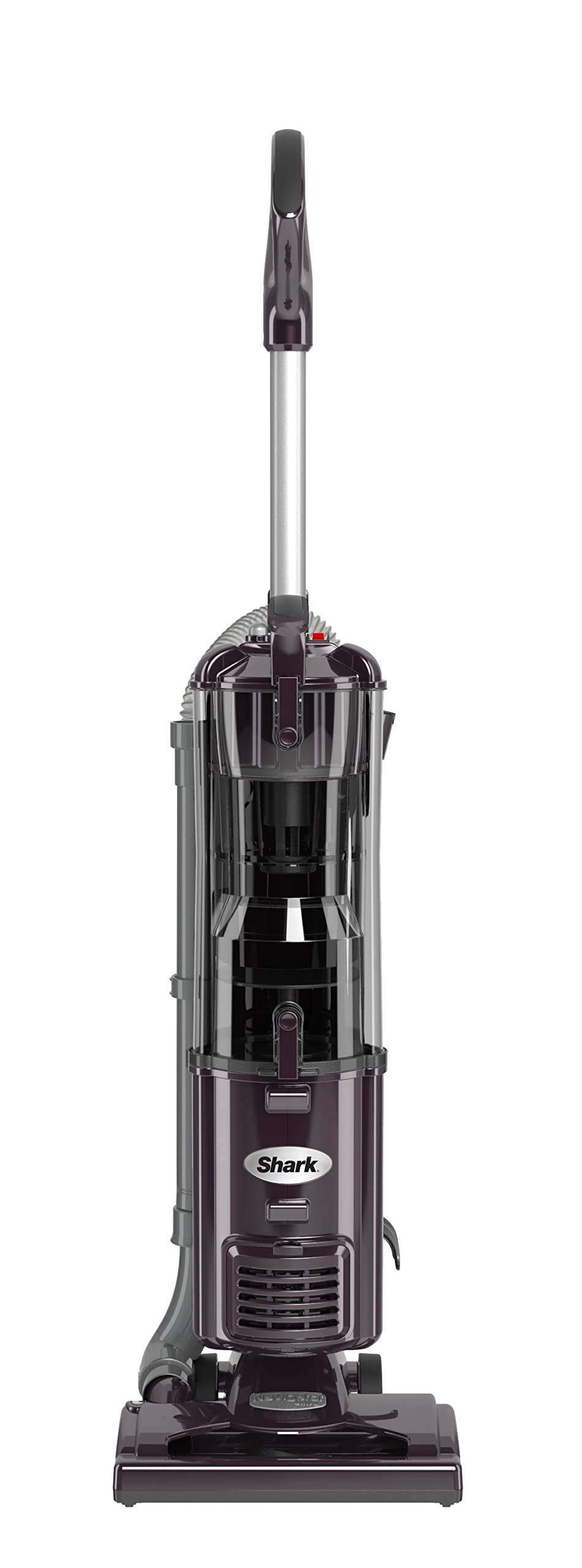 Shark Navigator Upright Corded Bagless Vacuum, Lightweight, Large Capacity for Carpet and Hard Floor Cleaning with Swivel Steering (NV27PR), Purple