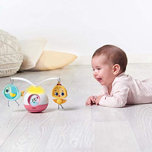 Tiny Love Tummy Time Mobile Entertainer, Toy with Music and Lights, 0M +, Princess Tales