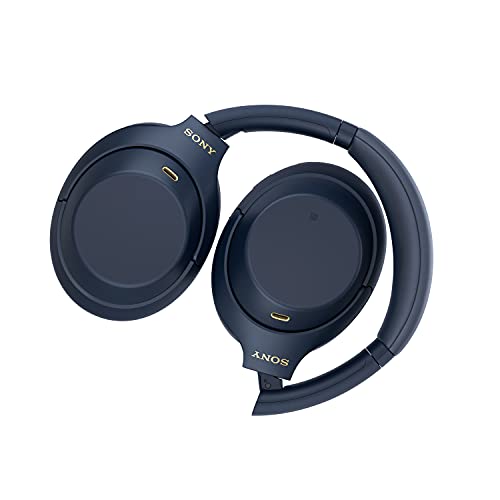 Sony Noise Cancelling Wireless Headphones - 30hr Battery Life - Over Ear Style - Optimised for Alexa and Google Assistant - Built-in mic for Calls - WH-1000XM4L.CE7 - Limited Edition - Midnight Blue