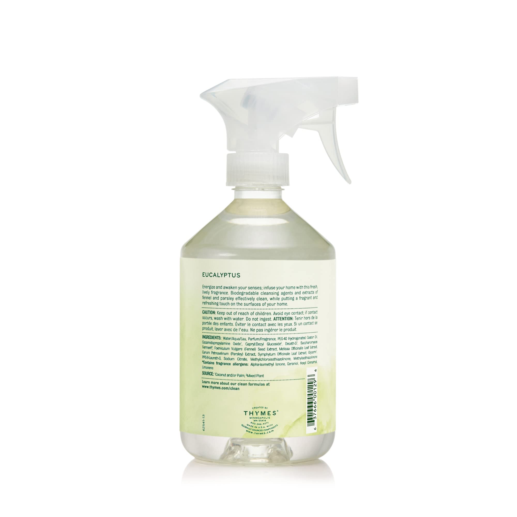 Thymes Countertop Spray - 16 Fl Oz - Lemon Leaf