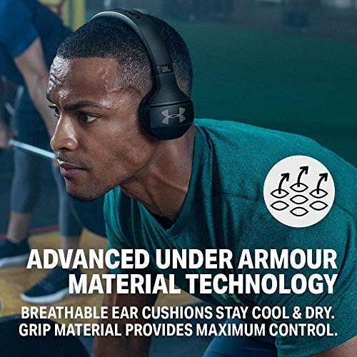 Under Armour Sport TRAIN Wireless On-Ear Headphones - Black (Renewed)