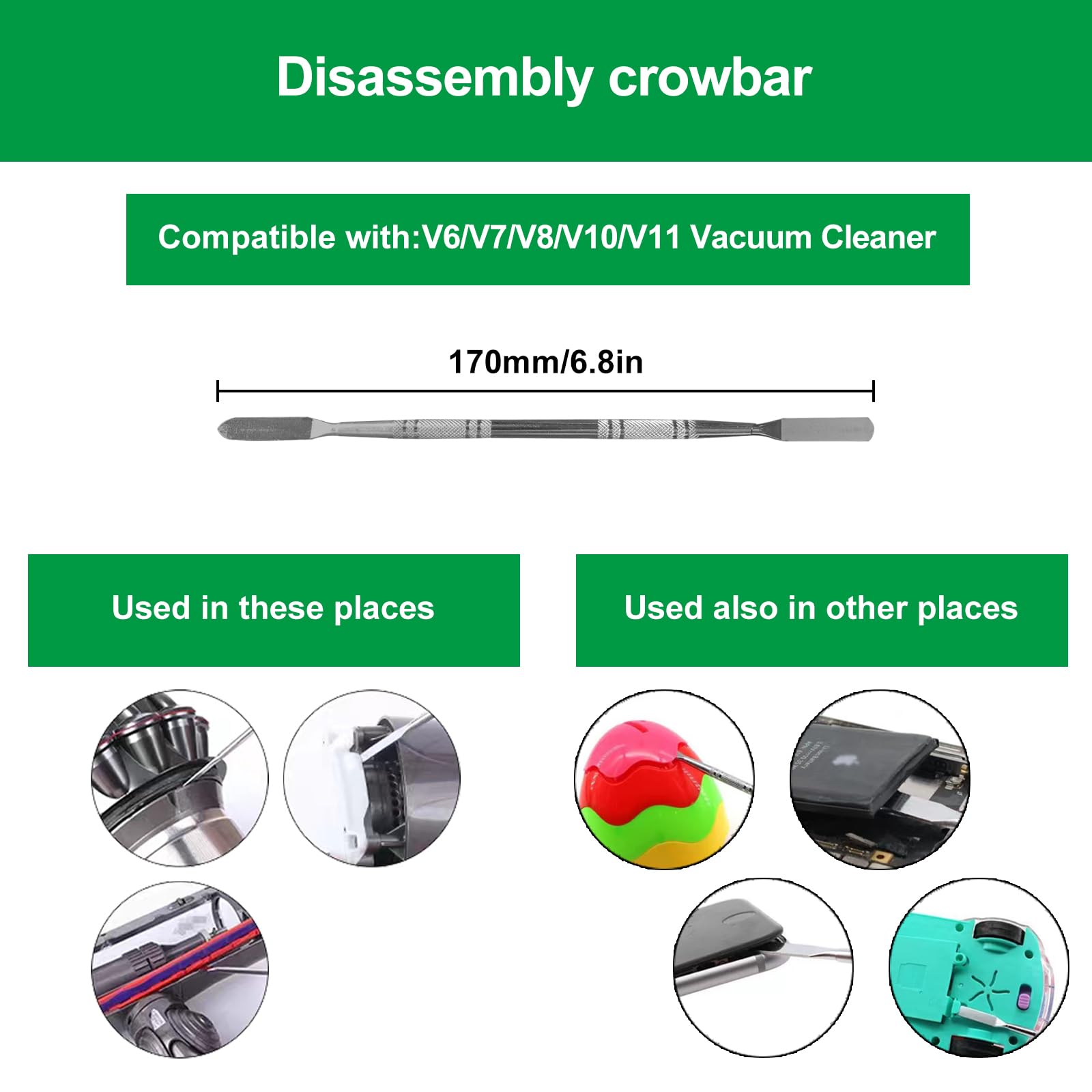 tuvisin Screwdriver Set Compatible with Dyson V6 V7 V8 V10 V11 V15 Vacuum Cleaner,Screwdriver Set Cleaning Kit, Special Maintenance and Cleaning and Repair Customized Disassembly Tool