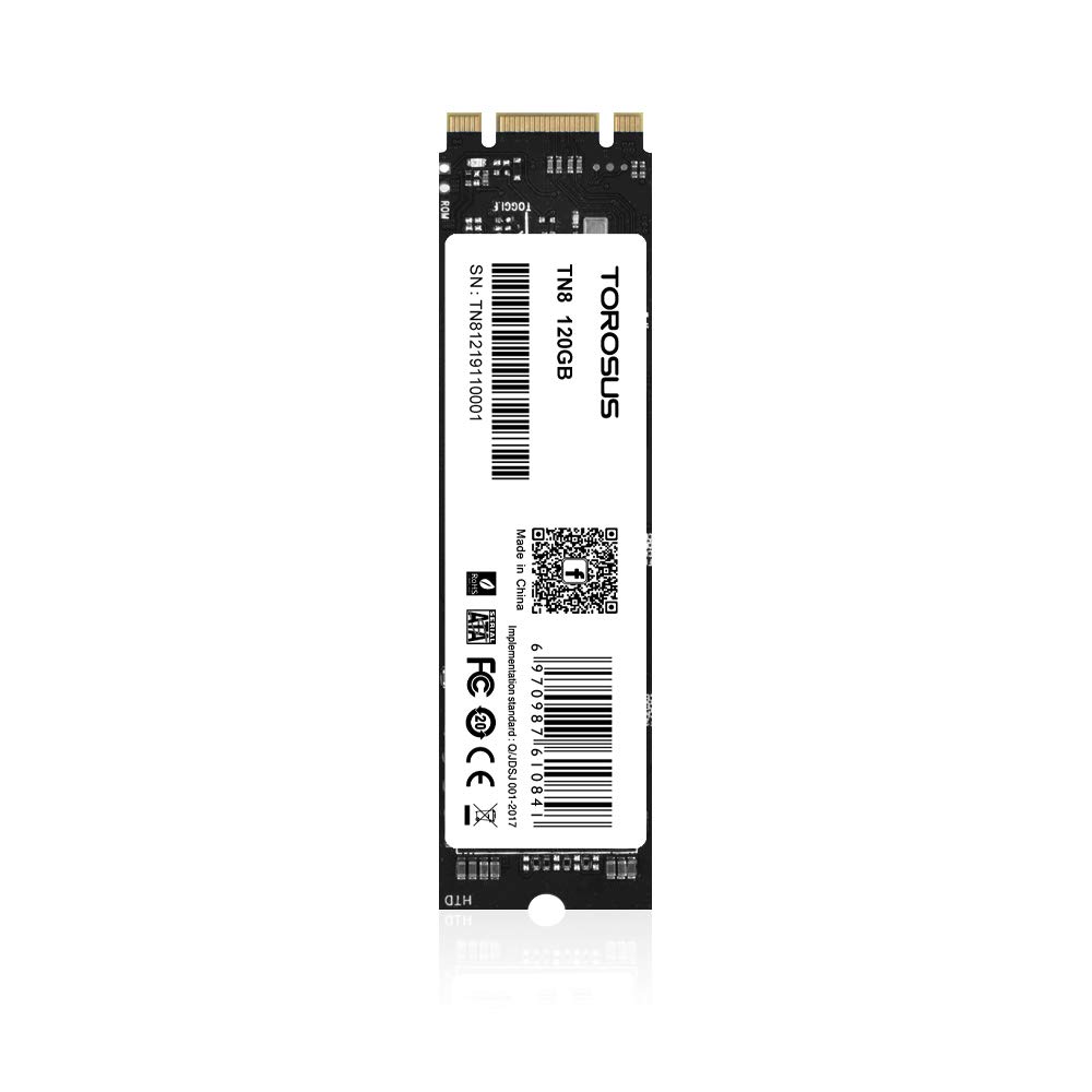 TOROSUS M.2 NGFF M.2 2280 120GB Solid State Drive Disk for Desktop PCs and MacPro