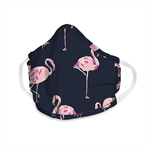 Vera Bradley womens 3-pack Double-layer Cotton Face With Filter Pocket Mask, Flamingo Fiesta/Butterfly Flutter/Garden Grove, One Size US