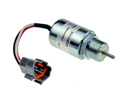 Templehorse Fuel Shut Off Solenoid SA-3725-12 for Mitsubishi L2E L3E S3L S4L Engine Volvo EC15 Toro 223D Mahindra Max 28 Tractor 12VDC