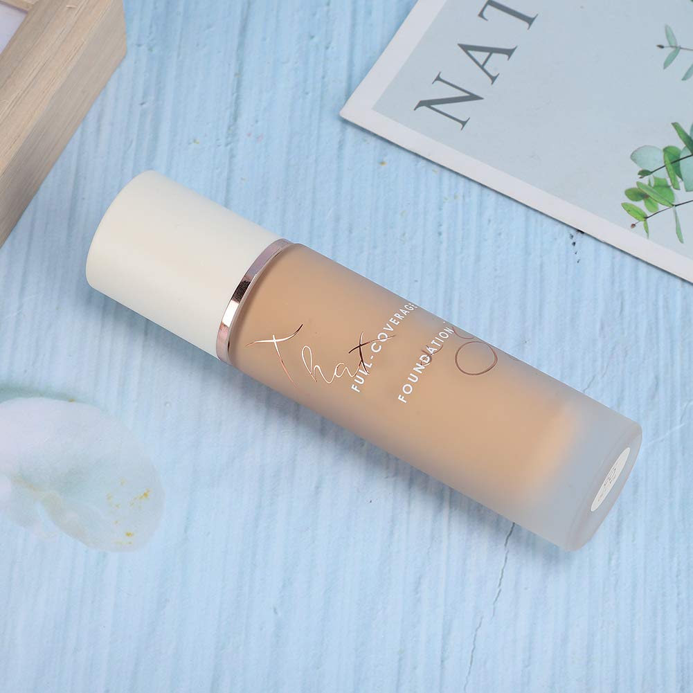 yuytee Matte Liquid Foundation, Moisturizing BB Cream, Waterproof Lasting Blemish Covering Concealer, Make-Up Base (#6)