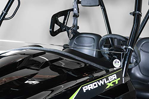 TerraRider Full UTV Windshield Compatible with Arctic Cat Prowler HDX/XT (2015+) - Standard 3/16"