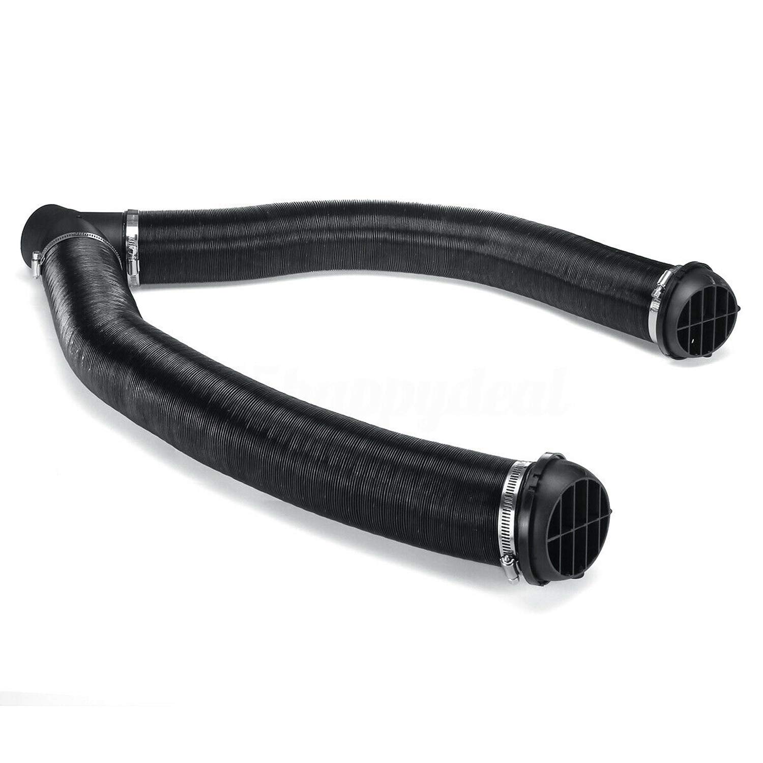 VISLONE Diesel Heater Exhaust Pipe 75mm Ducting Y Branch Warm Air Outlet Vent Kit For Webasto Diesel Heater