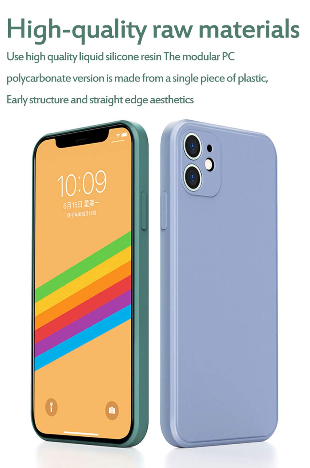 ZEZHOU Compatible with iPhone 11 Case, Upgrade Defender Liquid Silicone, [Full Covered Camera] [Soft Microfiber Lining] Shockproof Slim Thin Protective Phone Case for iPhone 11 6.1 inch, Black