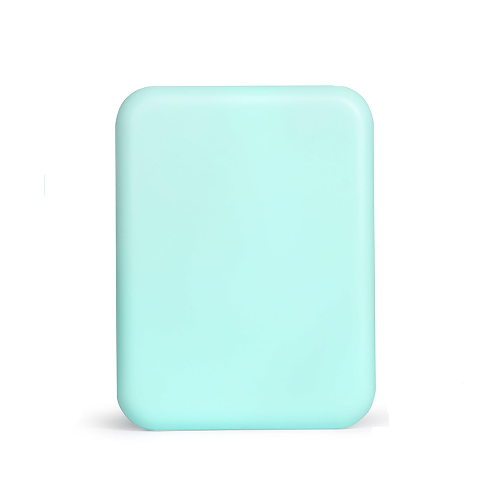 wobsion Compact Mirror, Magnifying Mirror with Light, 1x/3x Handheld 2-Sided Magnetic Switch Fold Mirror,Small Travel Makeup Mirror,Pocket Mirror for Handbag,Purse,Gifts for Girls(Cyan)