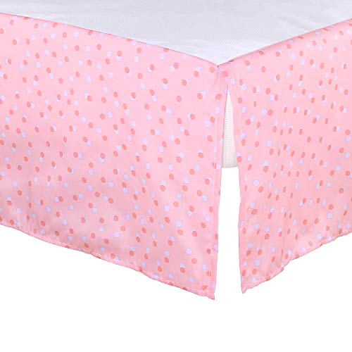 The Peanutshell Butterfly Crib Bedding Set for Baby Girls | 3 Piece Nursery Set | Baby Quilt, Crib Sheet, and Dust Ruffle