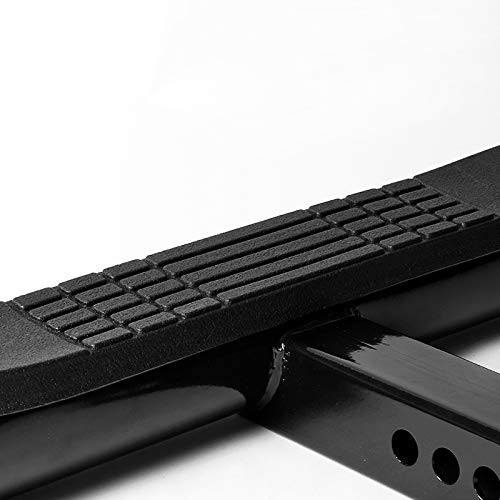 Universal Hitch Step 38" Long 2" Hitch Diameter Black Rear Bumper Guard