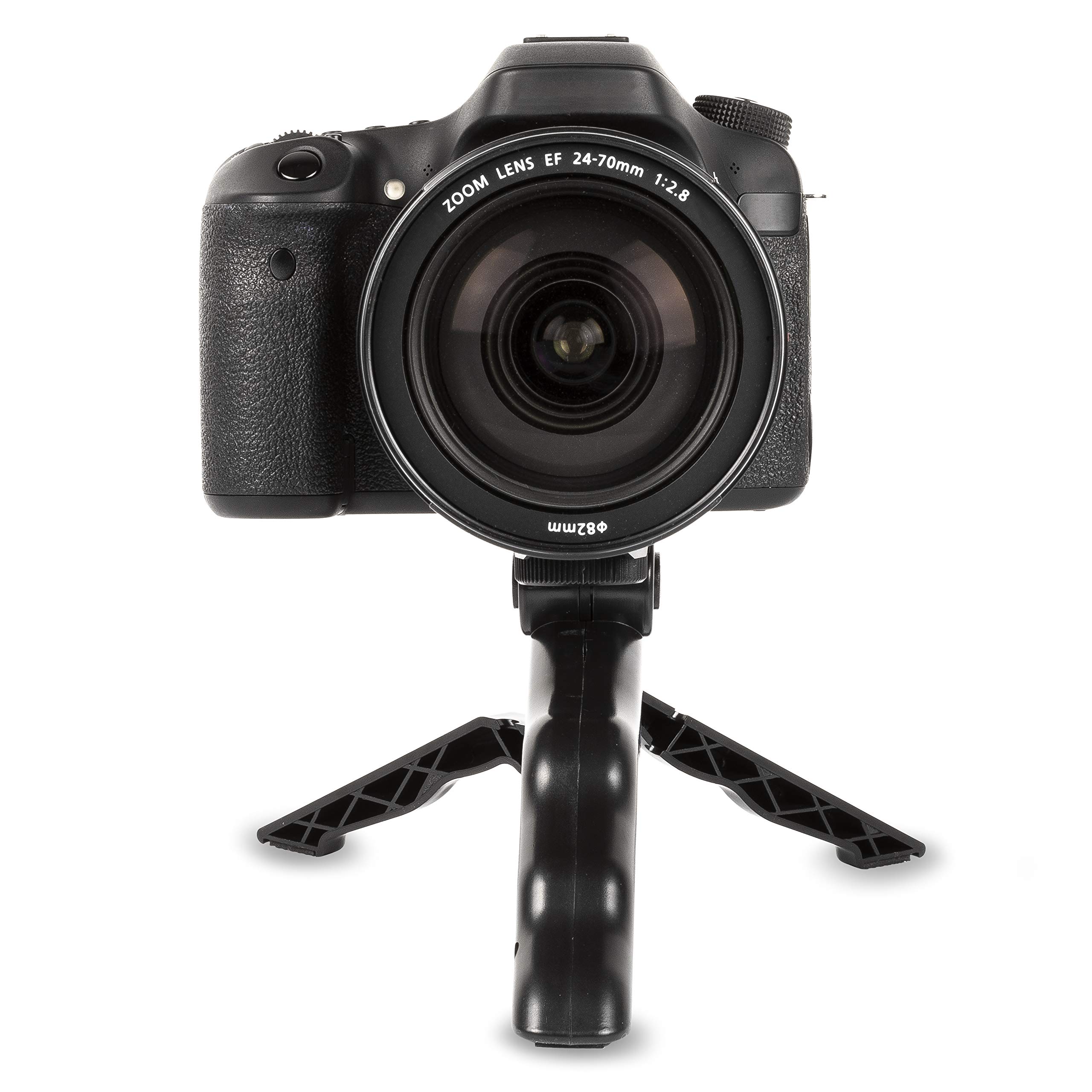 Ultimaxx’s Professional Dynamic Tripod Bundle Includes: 75” Tripod, 72” Monopod, 12” Gripster and Pistol Grip for Canon, Nikon, Sony, Samsung, Olympus, Panasonic, Pentax, and All Digital Cameras