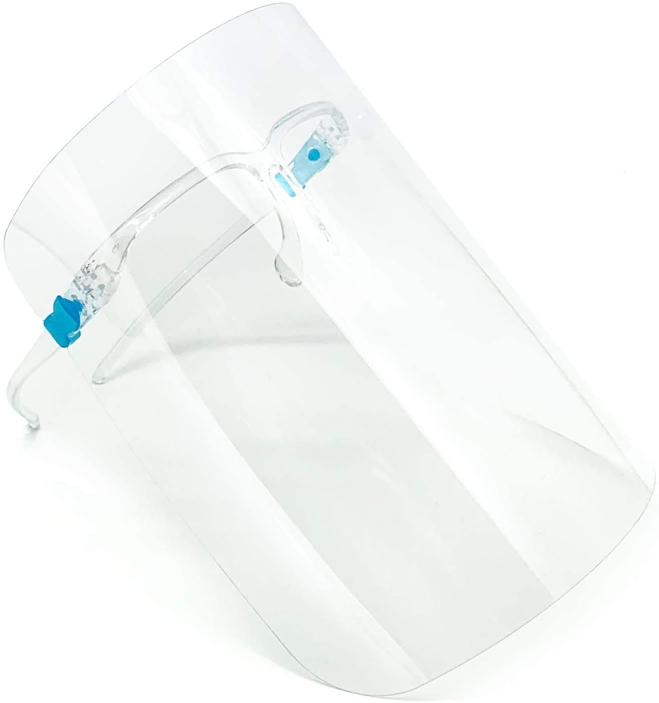 Unique Gadgets & Toys Safety Goggle Face Shield, 5 Pack Clear Anti-Fog Face Visor Protect Eyes and Face from Droplet (GlassesShield_A_5Pack)