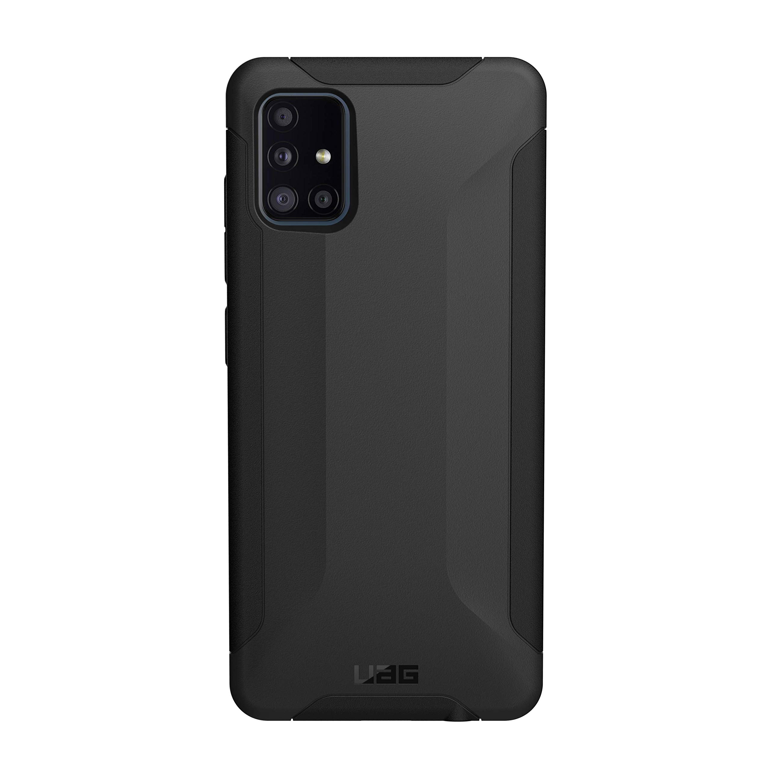 URBAN ARMOR GEAR UAG Designed for Samsung Galaxy A51 5G (SM-A516) Case Scout [Black] Rugged Feather-Light Military Grade Drop Tested Protective Cover