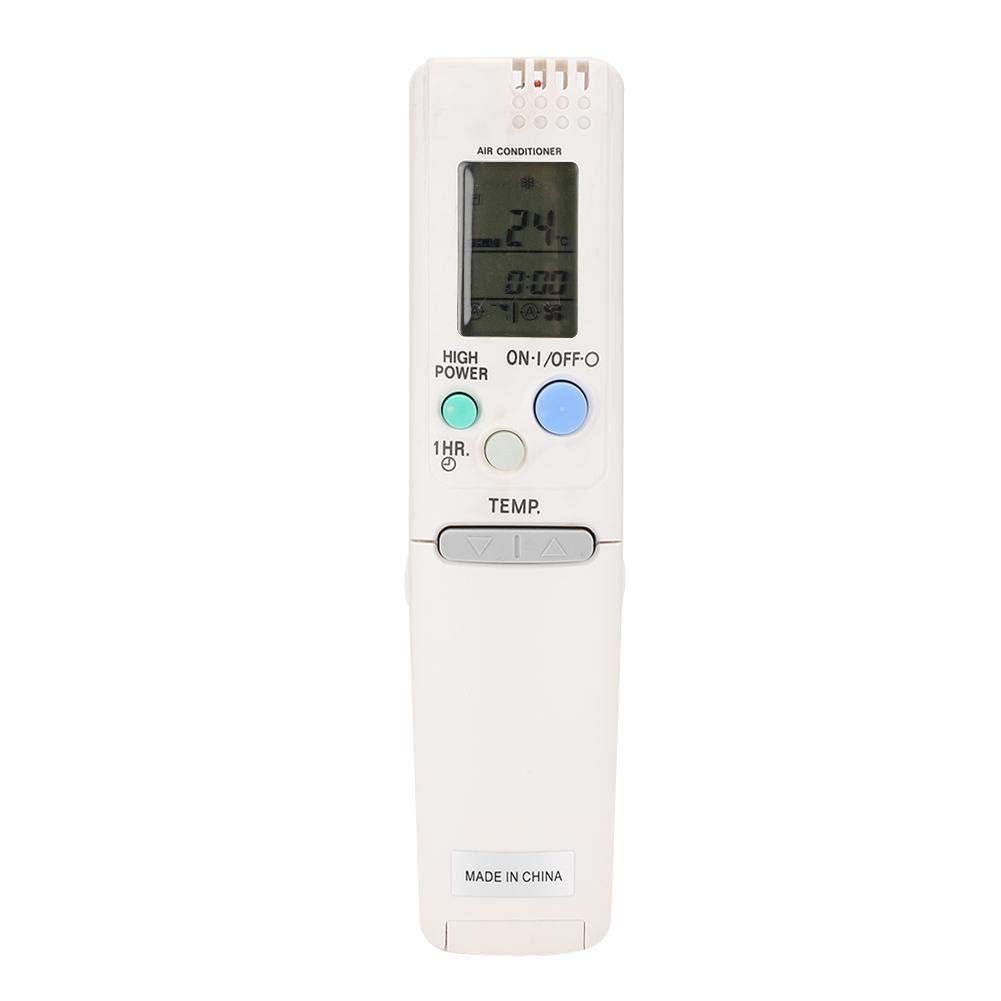 Universal White Air Conditioner Remote Control,ABS Durable Air Conditioner Controller,Replacement Remote Control Accessory,for RCS-4MVPS4EX (Without Battery)
