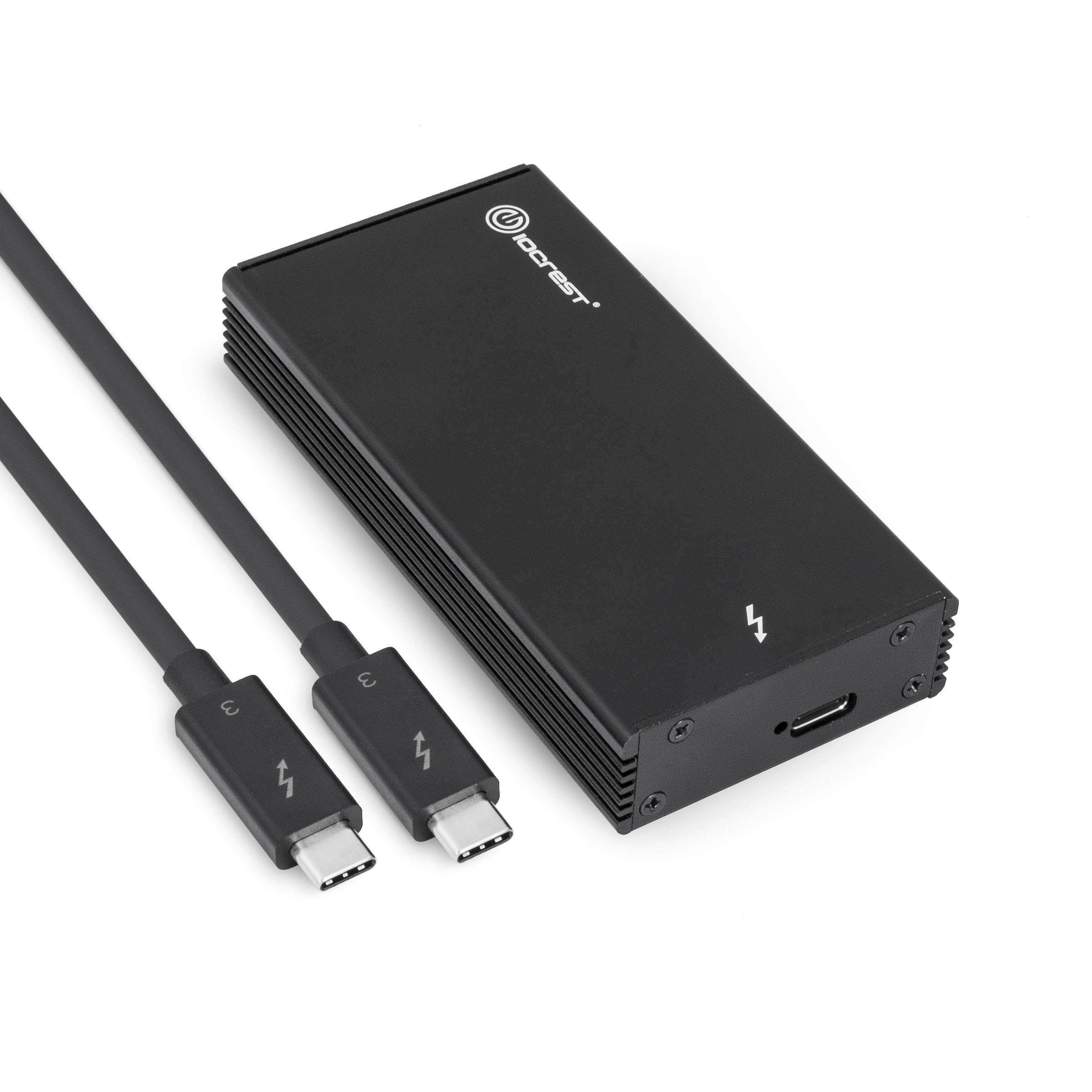USB-C 3.1 TB3 Thunderbolt USB C M.2 M-Key NVMe 3.0 x4 Based SSD External Enclosure Supports Double Side SY-TDB40155