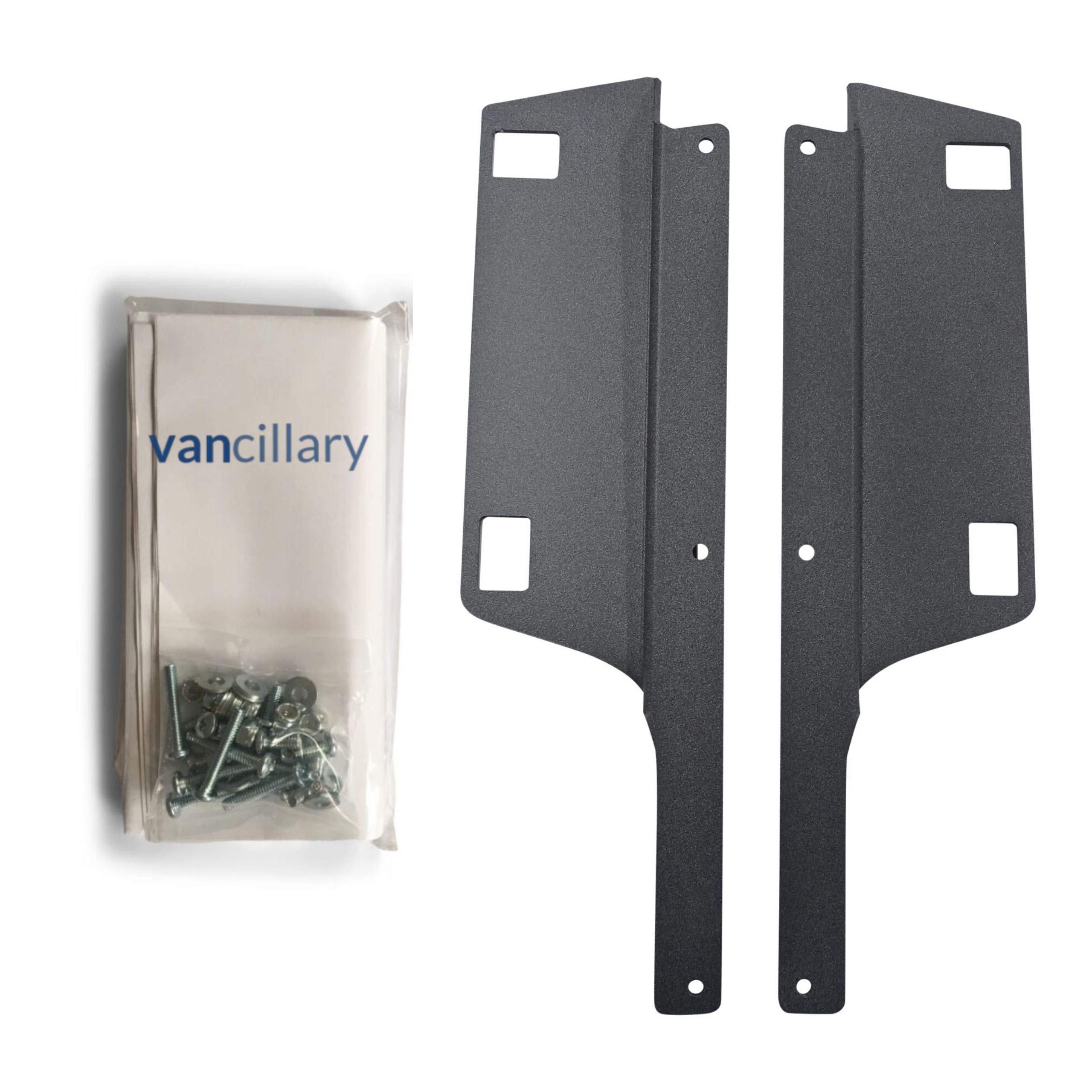 Vancillary DIY Ford Transit Headliner Shelf Kit - Upfitting Components for DIY Van Conversions (Fits Ford Transit Medium and High Roof Models 2015+)
