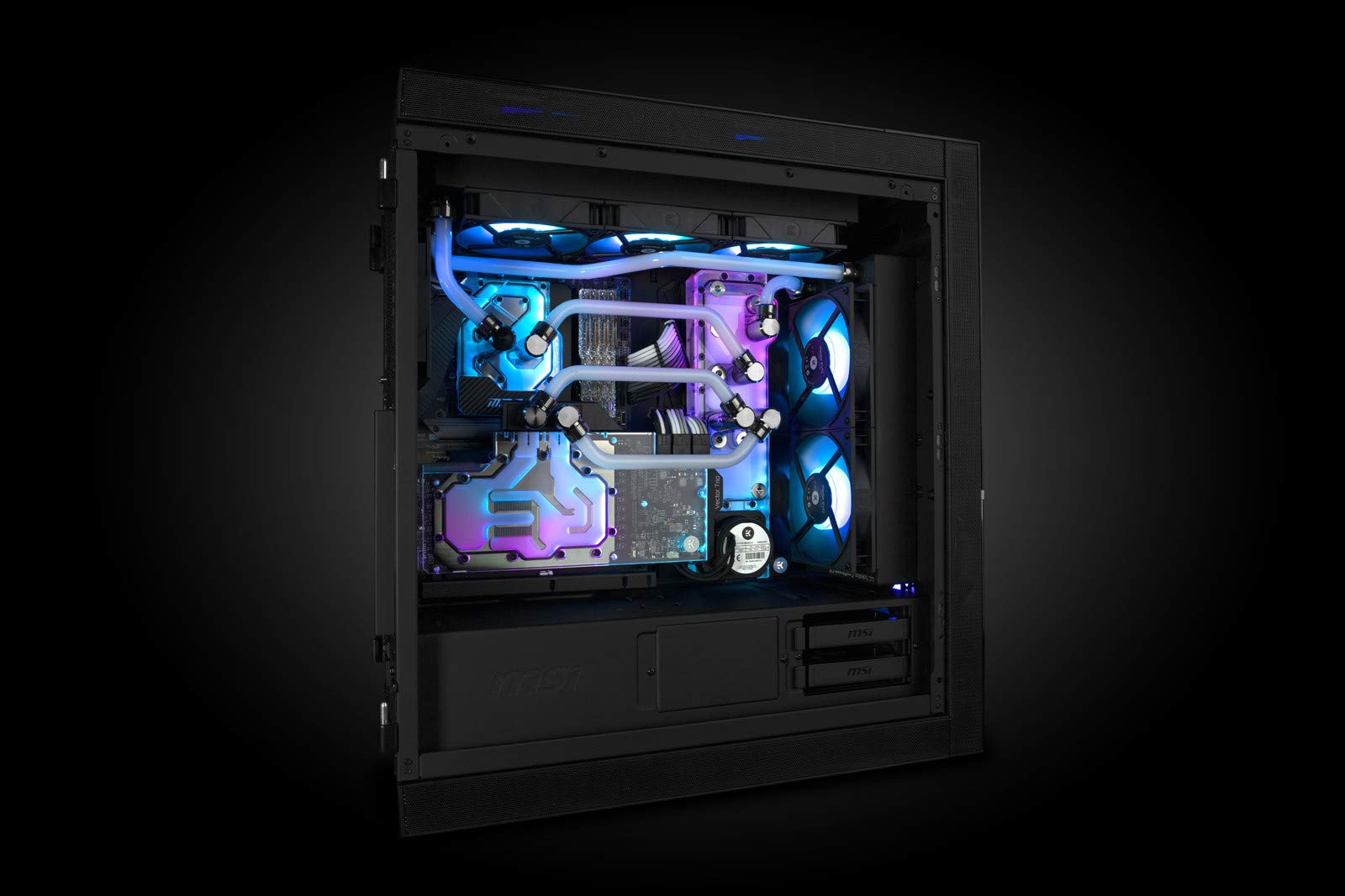 EKWB EK-Vardar EVO 120ER 120mm Fan, Digital RGB, 2200 RPM, Black
