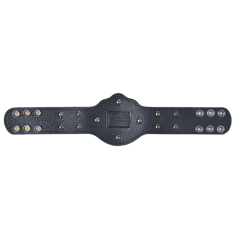 WWE Authentic Wear NWO Spray Paint WCW Championship Mini Replica Title Belt Black