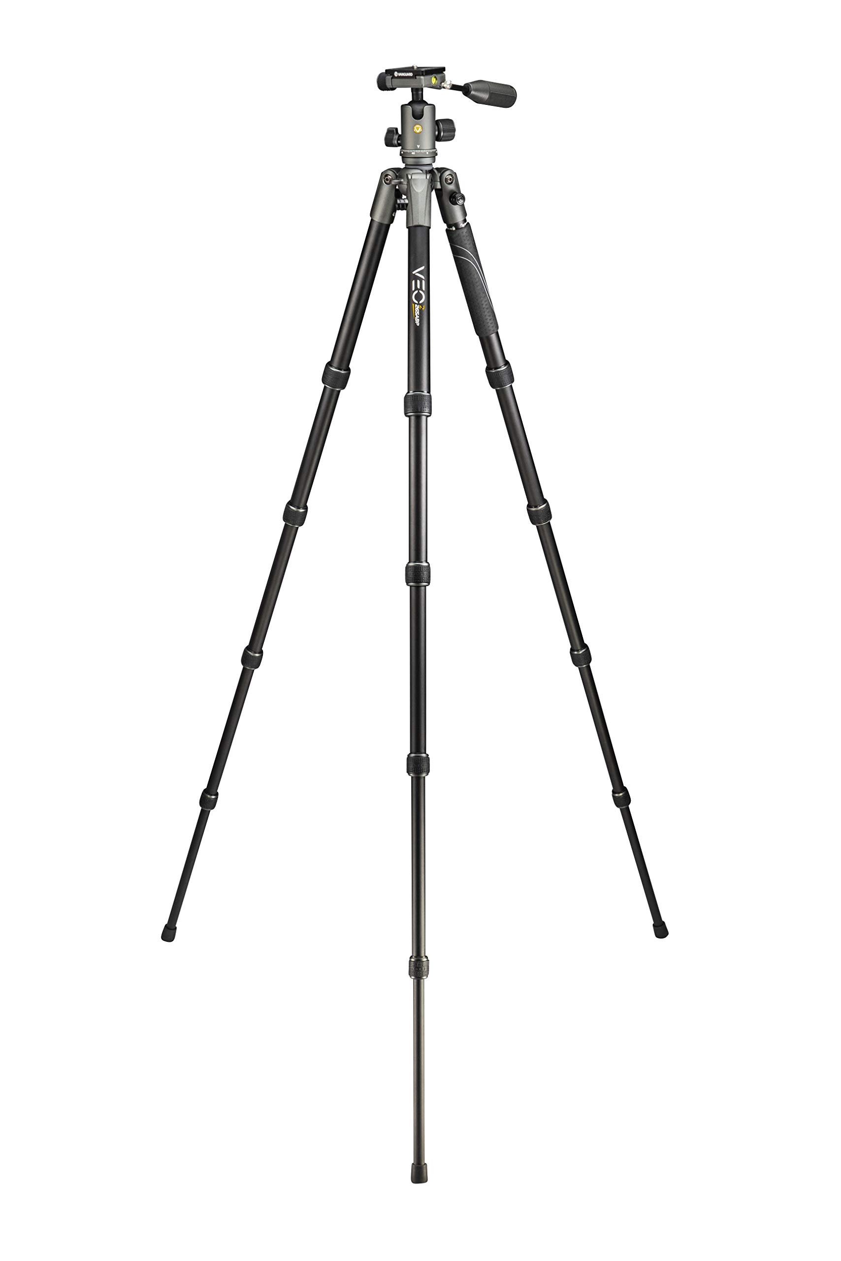 Vanguard VEO 2X 265ABP 4 in 1 Travel Tripod, Monopod, Ball Head with Removeable Pan Handle - 26 mm, Aluminum