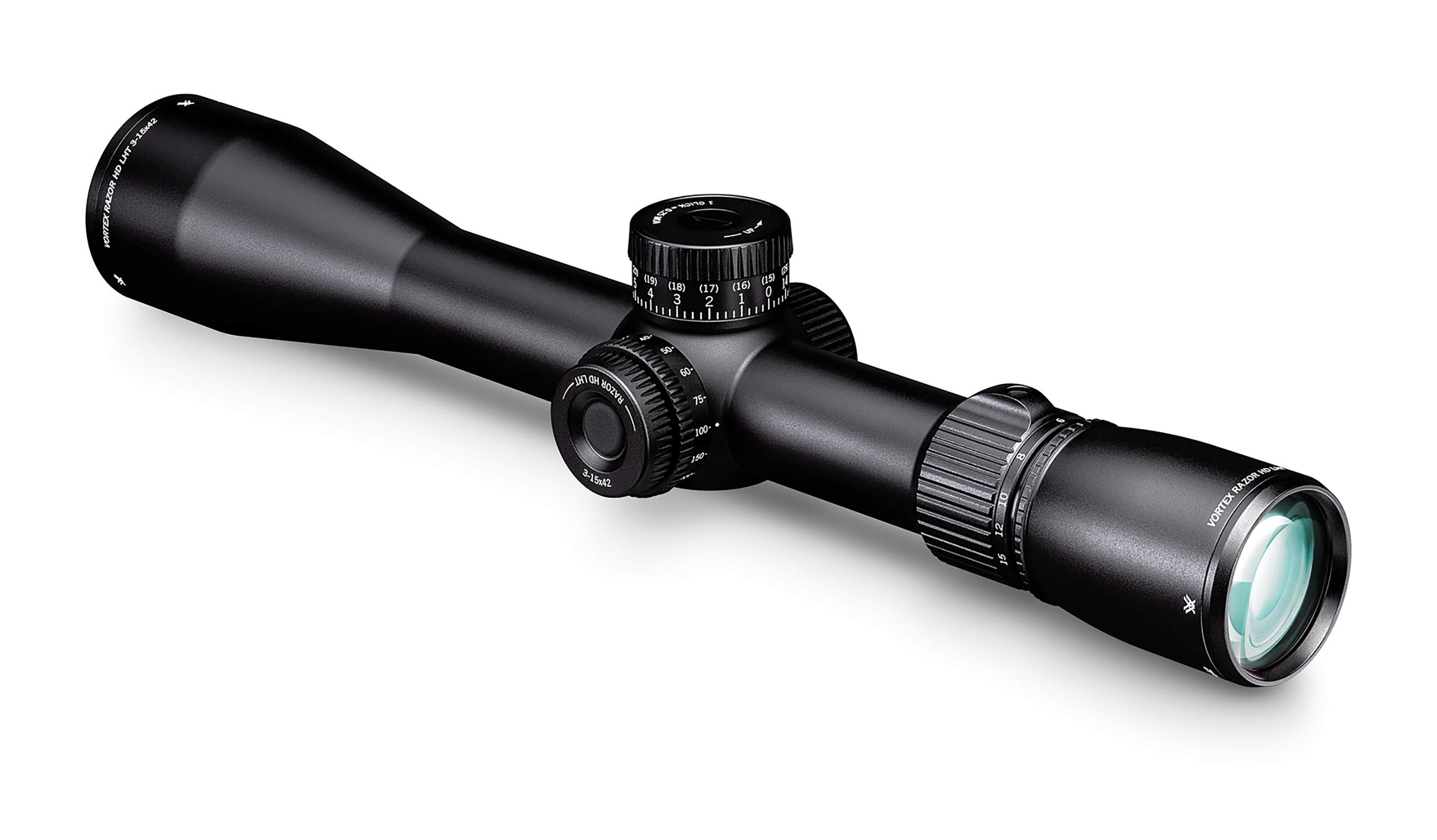 Vortex Optics Razor HD LHT 3-15x42 Second Focal Plane Riflescope - HSR-5i Reticle (MOA), Black