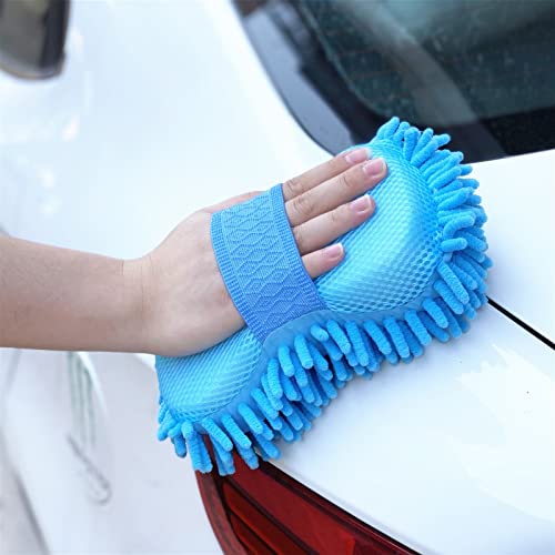 VEMMIO Cleaning Glove Professional Superfine Fiber Cleanable Gloves, Cleaning Cloth, Towel (Color : 4)