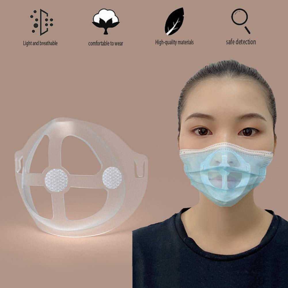 YBP 3D-Face Mask Bracket Internal Support-Frame 5PCS Protector Lipstick