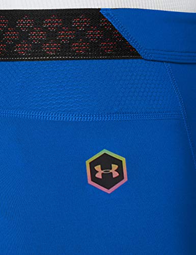 Under Armour Men's UA Rush HeatGear Long Compression Shorts XL Blue