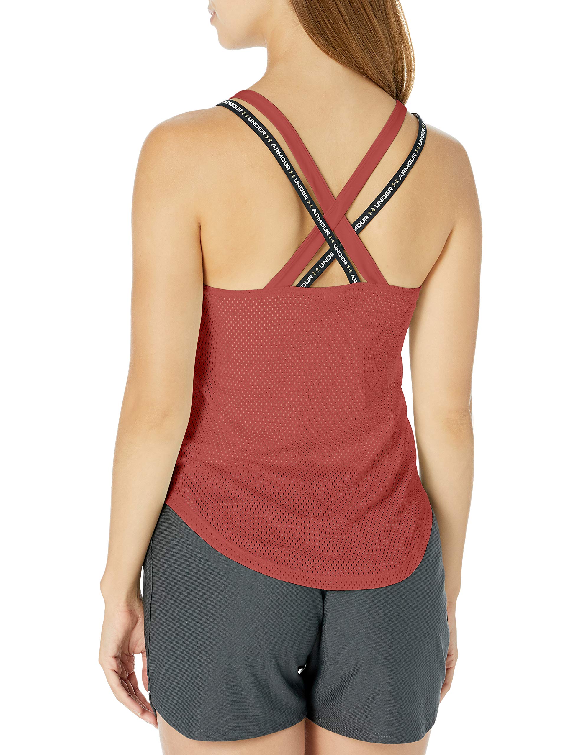 Under Armour Women's Armour Sport X-Back Tank , Cinna Red (688)/Cinna Red , X-Large