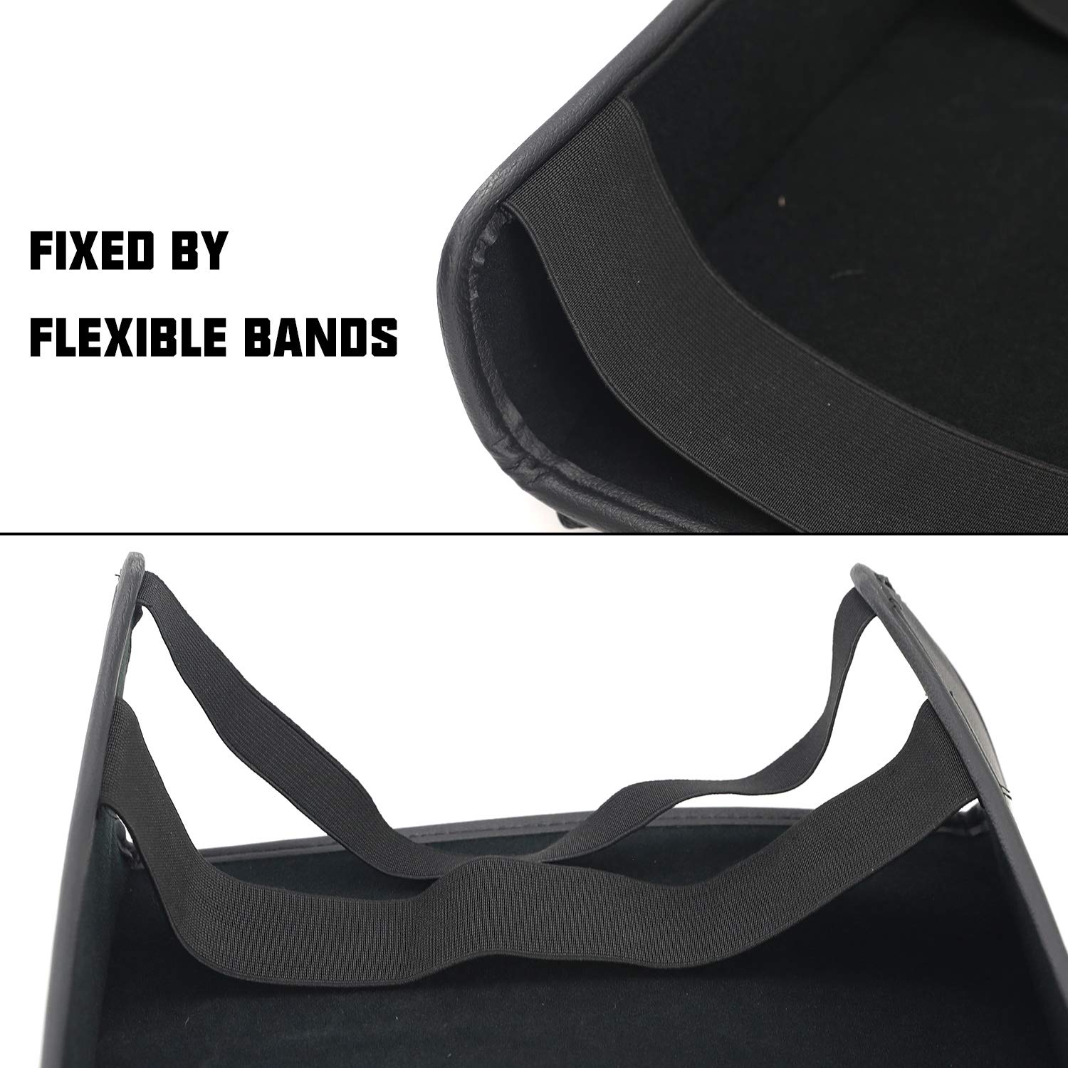 Winunite Compatible with 2015-2020 F150 Console Cover Armrest Cushion for 2015 2016 2017 2018 2019 2020 Bucket Seat F150 Center Console Protector PU Leather Armrest Cover 2015-2020 F150 Accessories