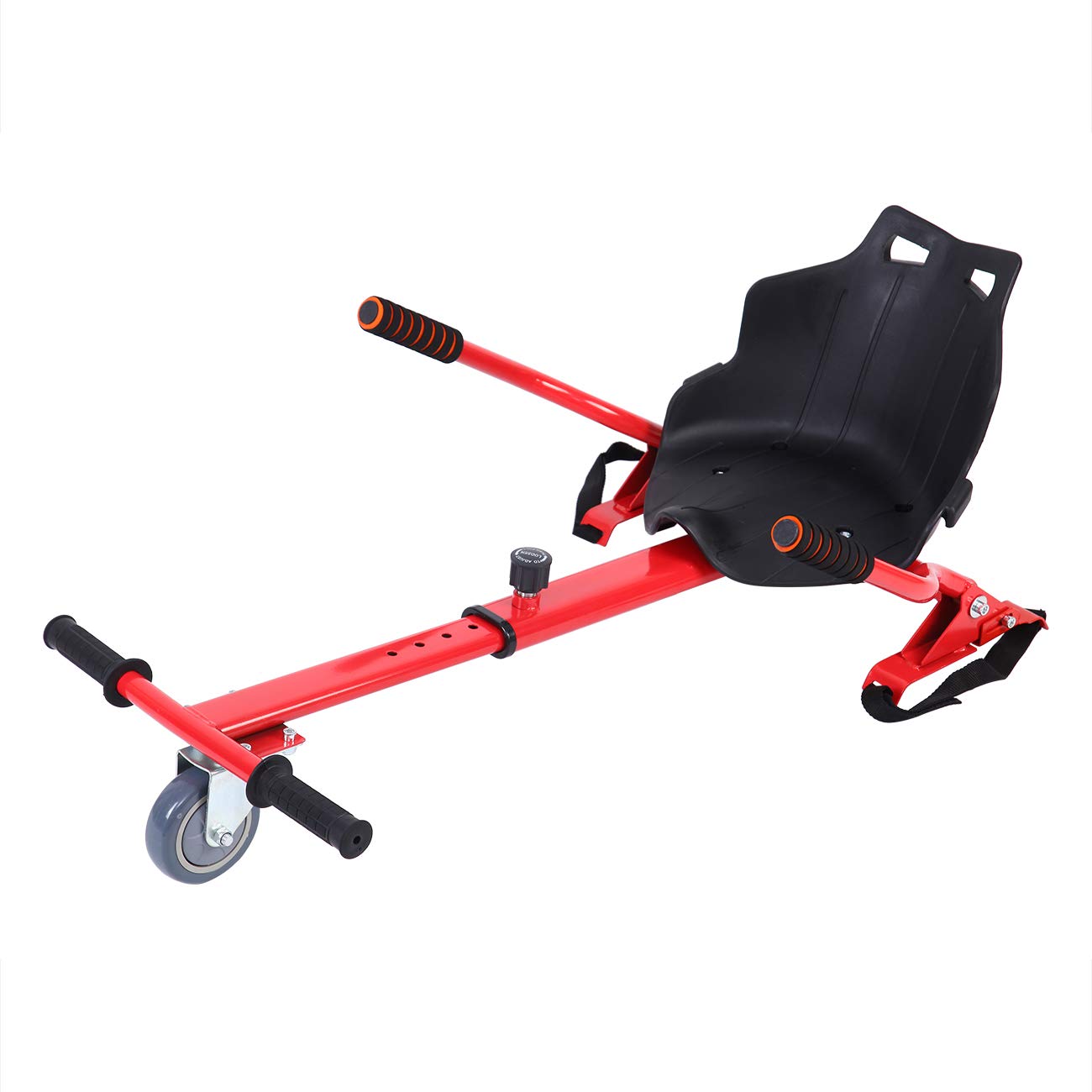 Yunge Red Adjustable Balance Car Two-Wheeled Bracket, for Adjustable All Heights All Ages Self Balancing Scooter, Compatible with All Hoverboards Transform Scooter Into Hoverkart Go-Kart