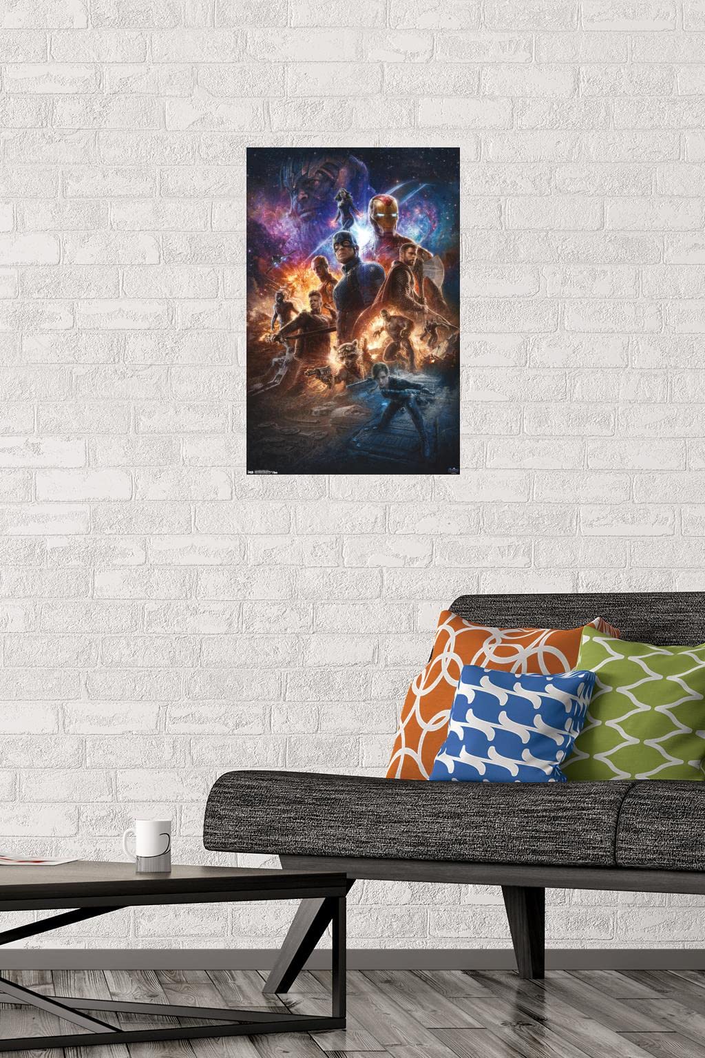Trends International Marvel Cinematic Universe - Avengers - Endgame - Space Wall Poster, 14.725" x 22.375", Premium Unframed Version