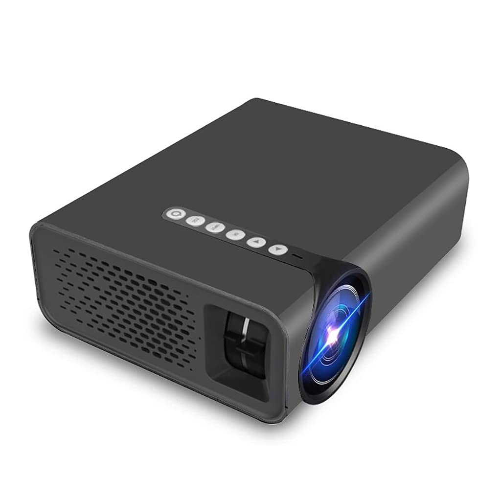 ZYJBM Portable YG520 for Home Theater System Movie Video Projector with USB Mini 1080P ( Color : D )