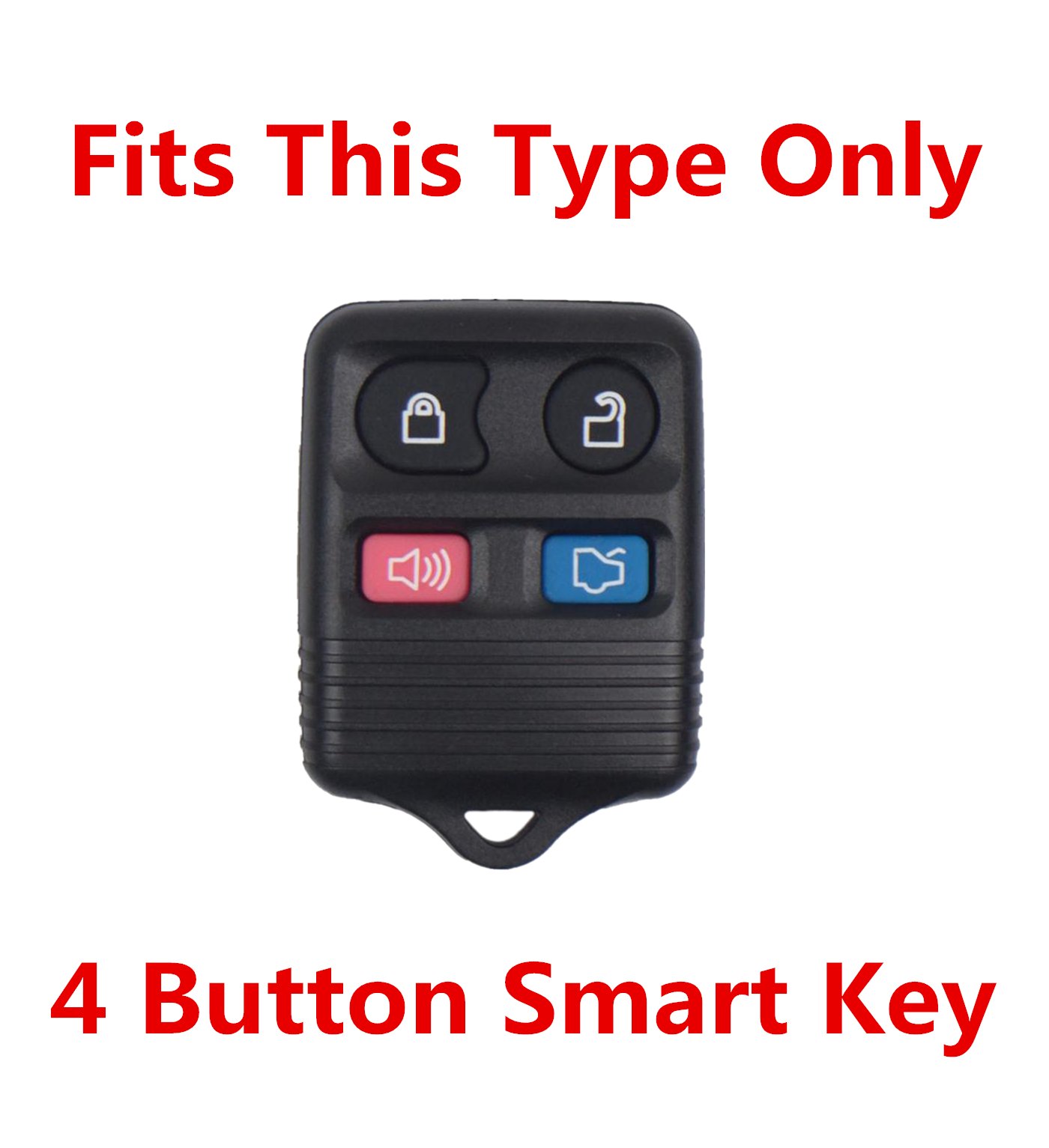 Rpkey Silicone Keyless Entry Remote Control Key Fob Cover Case protector Replacement Fit For Ford Mustang Edge Escape Expedition Explorer Focus Escort Lincoln Mercury CWTWB1U331 GQ43VT11T