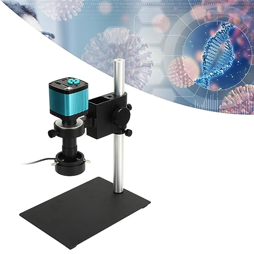 Video Microscope Camera, 1080P High Definition Multimedia Interface Industry Camera Easy Operation 400-700nm USB 2.0 100β240VAC for Industrial Use (US Plug)