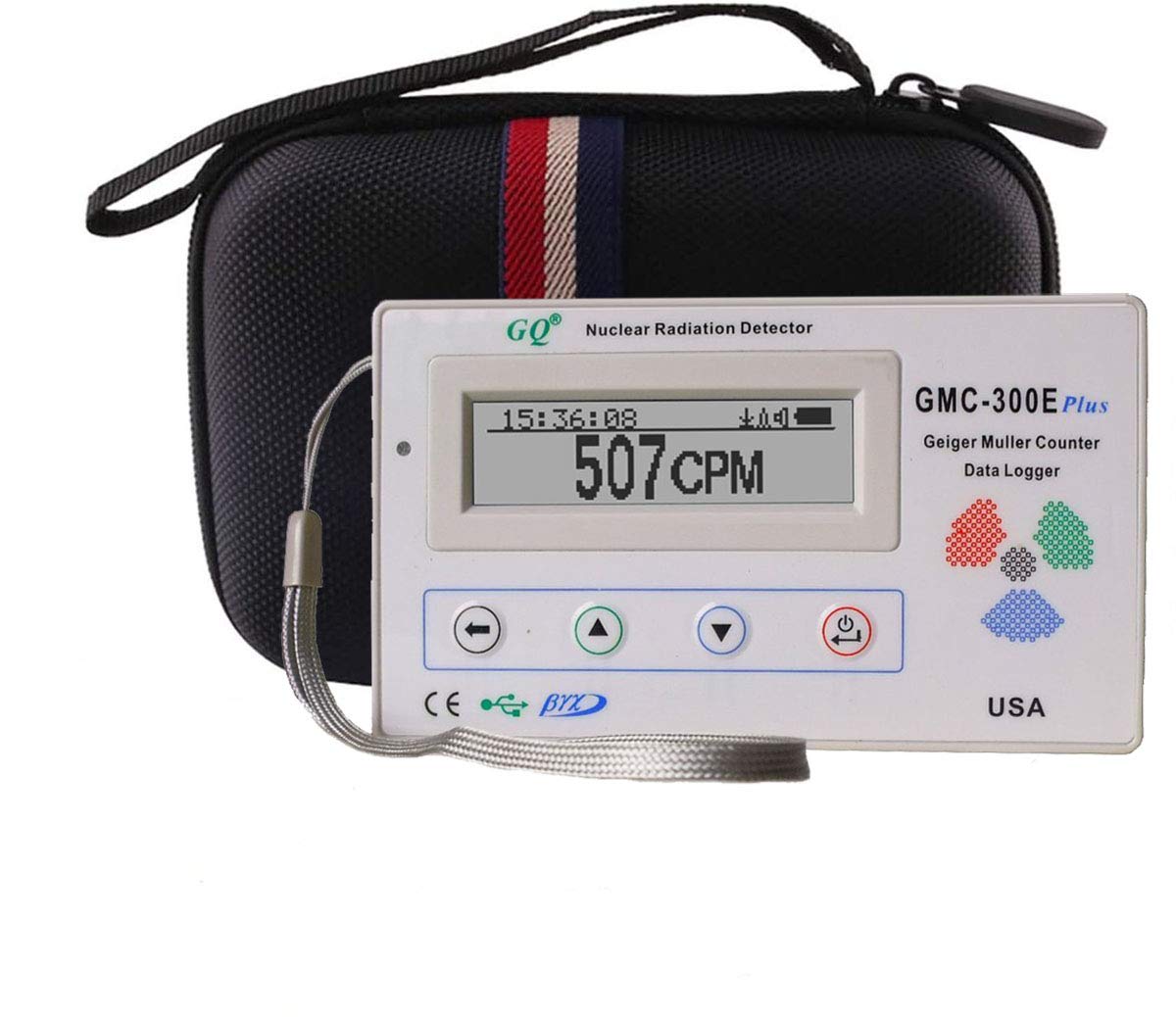 WERJIA Hard Carrying Case for GQ GMC300 Plus/GMC-320 Plus Radiation Detector