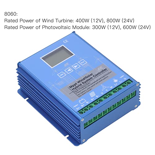 Wind Solar Controller, Wind Solar Boost Controller for Industrial Use with Protection Functions (8060)