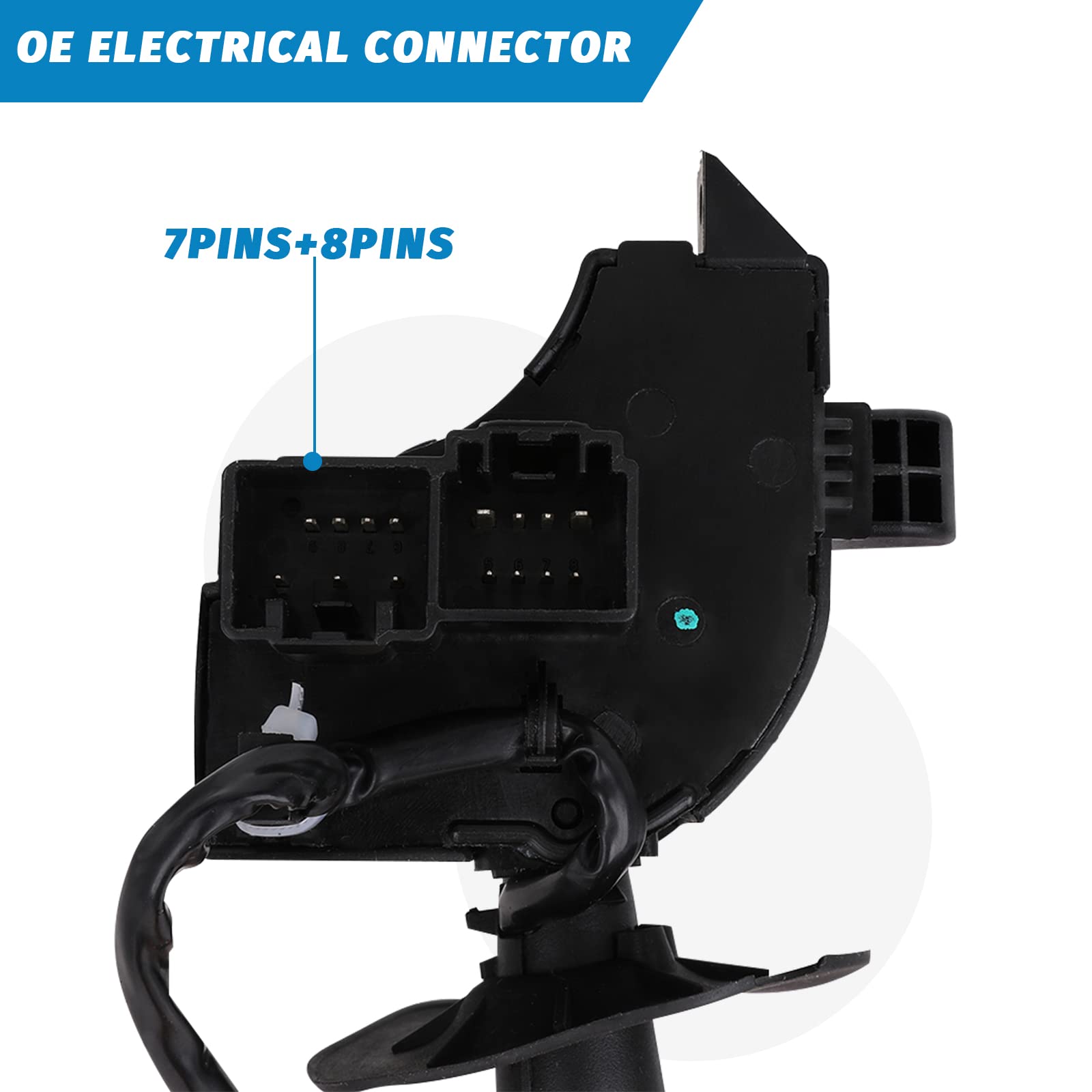 Windshield Wiper Switch Multifunction Turn Signal Switch Compatible with 2002-2005 Ford Explorer Mercury Mountaineer, 2003-2006 Expedition - Replace SW3929, CBS-1172, 2L2Z13K359AAB