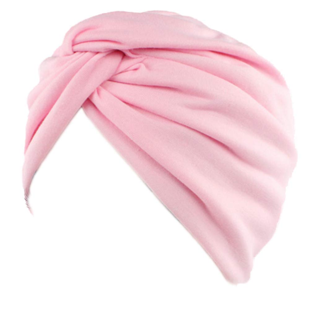 Women's Sleep Soft Turban Pre Tied Cotton India Chemo Cap Beanie Turban Headwear