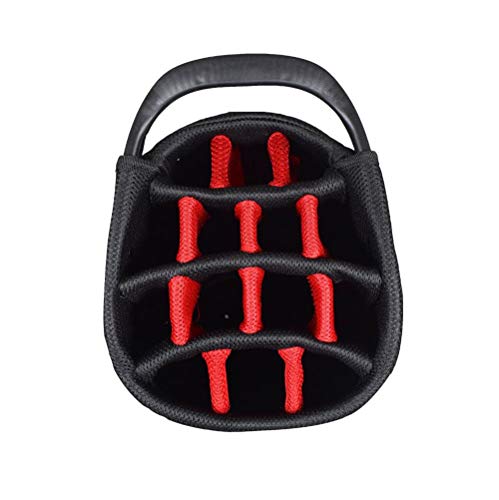Ray Cook Golf RCS-2 Deluxe 14 Way Divider Stand Bag Black/Red