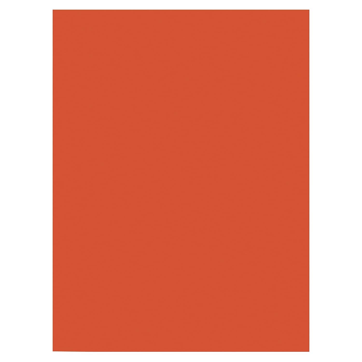 SunWorks 6603 Construction Paper, 58 lbs., 9 x 12, Orange, 50 Sheets/Pack