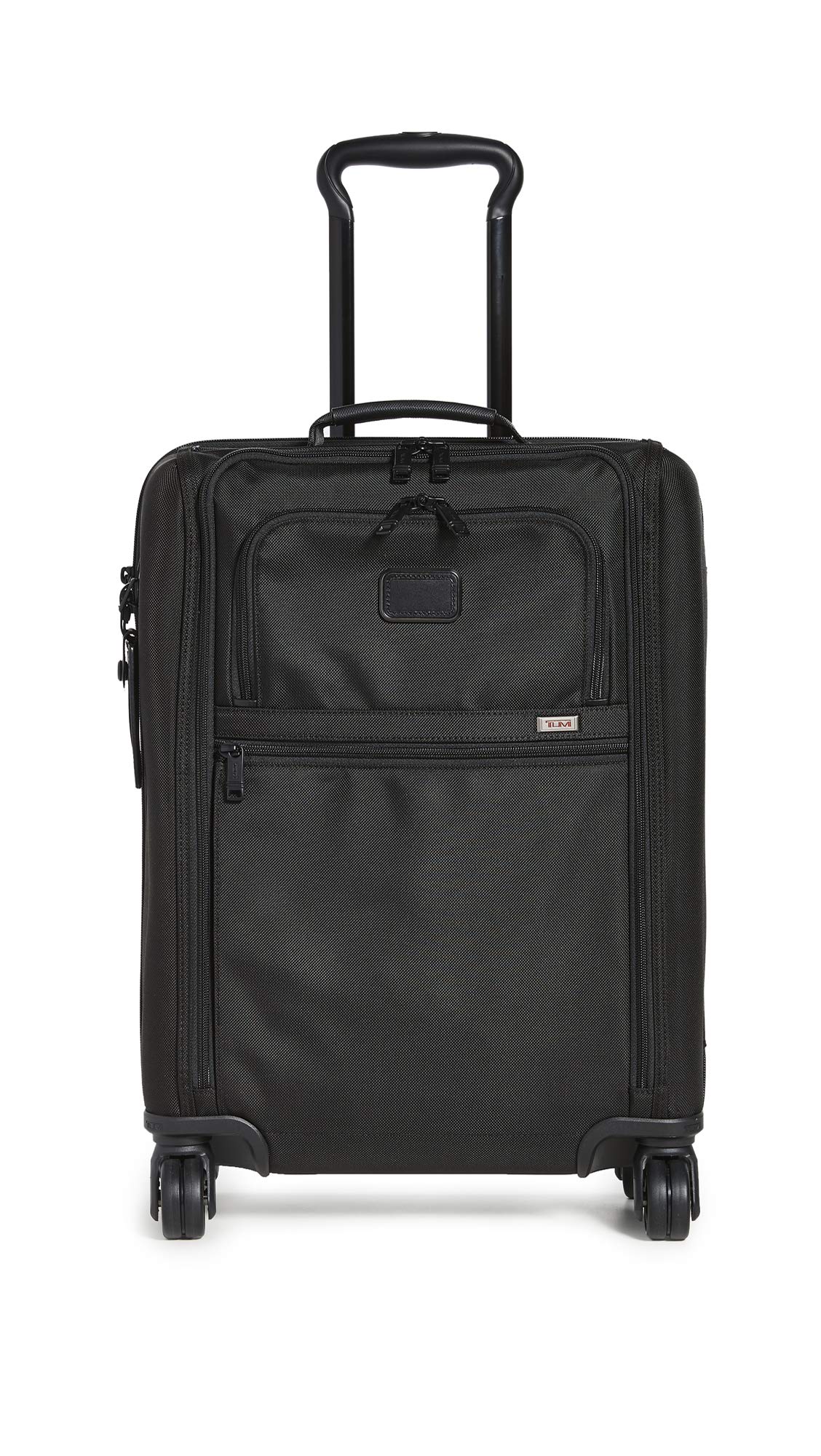TUMI - Alpha International Slim Super Leger Carry-On - 22 Inch Rolling Suitcase for Men and Women - Black