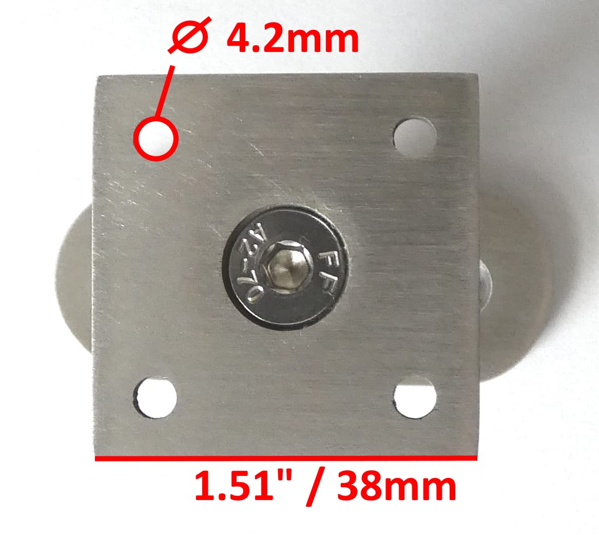 Stainless Steel Handrail Bracket - Adjustable