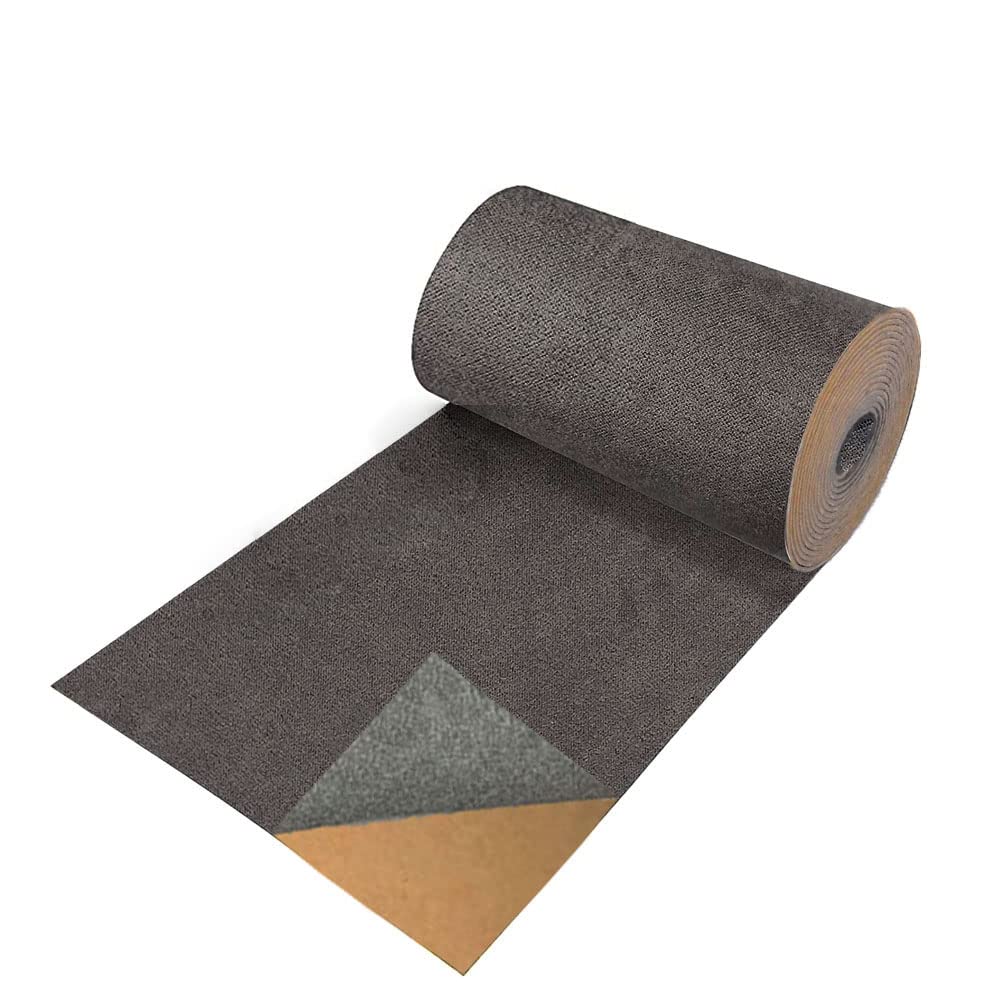 Velvet Repair Patch, Self-Adhesive Flannel Fabric Patch, Multi Colors, Microfiber Patch,Can be Used to Patch Sofas, Car Seats, Handbags and Tears (Dark Gray)