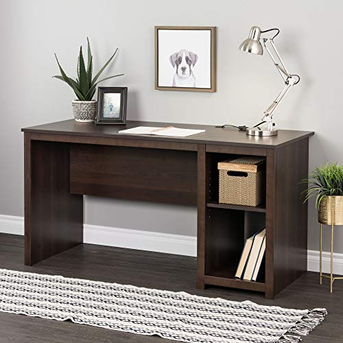 Prepac Sonoma Home Office Desk, 56", Espresso