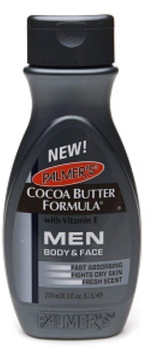 Palmer's Cocoa Butter Formula Men Body & Face Lotion, 12 oz (Pack of 2)